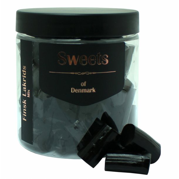 Sweets of Denmark Finsk Lakrids, Mix | Blanding af sød og salmiak finsk ...