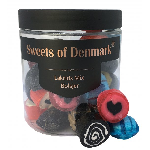 Sweets of Denmark Lakridsmix | Blandede lakridsbolsjer i et godt mix ...