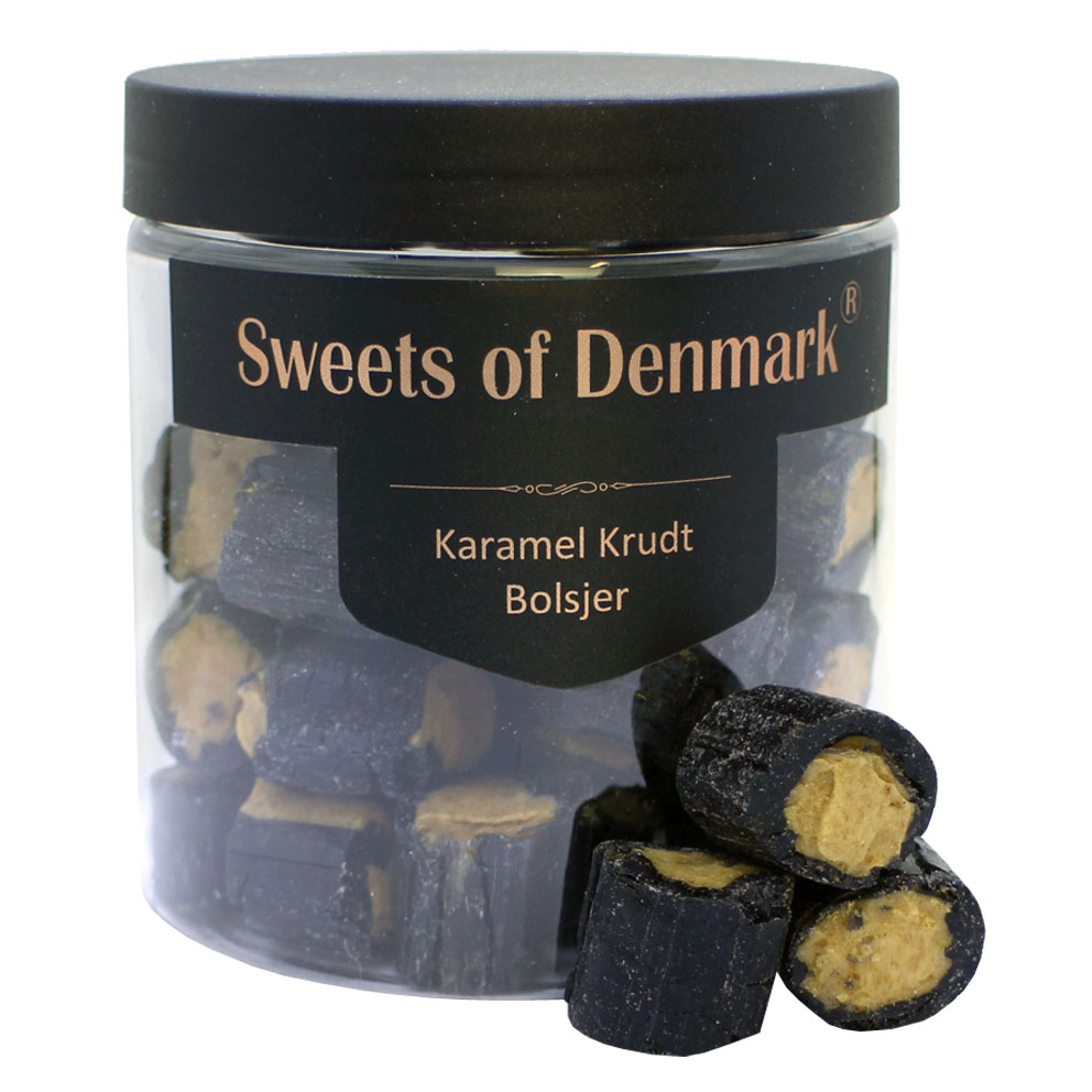 Sweets of Denmark Karamel Krudt | Bolsjer med smag af karamel og ...